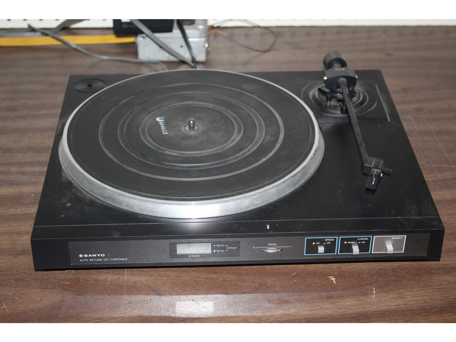 Vintage Sanyo TP-430 Turntable Auto Return Direct Drive | eBay