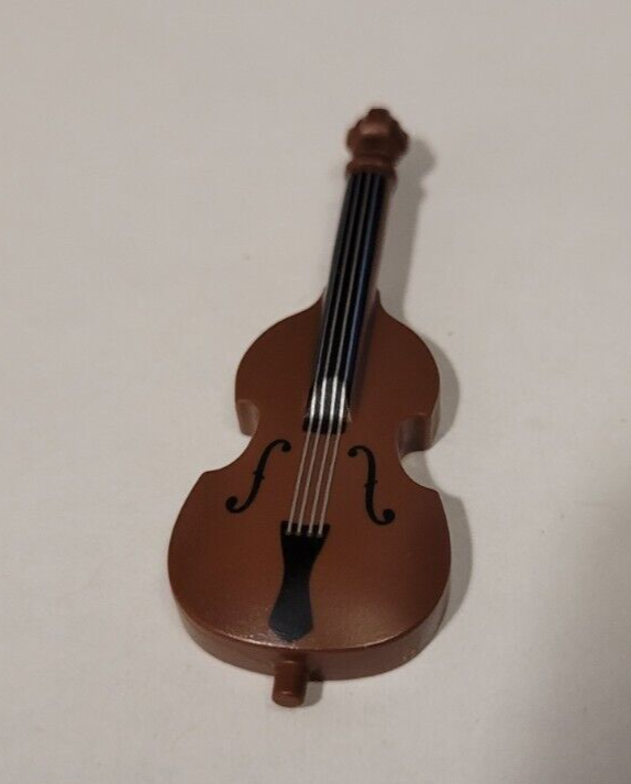 Lego New Reddish Brown Minifigure Utensil Musical Instrument Double ...