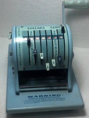 Other - Check Writer Embosser