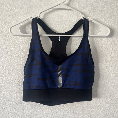 Ultracor Terrain TIGER BLUE RACERBACK Bra CARBON38 Women's SZ M | eBay