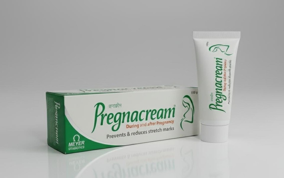STRETCH MARKS CREAM AFTER PREGNANCY BEST RESLUTE PREGNACREAM (PACK OF 5 ...