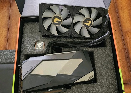Gigabyte RTX 3080 10GB AORUS Waterforce Xtreme AIO Liquid Cooled ...