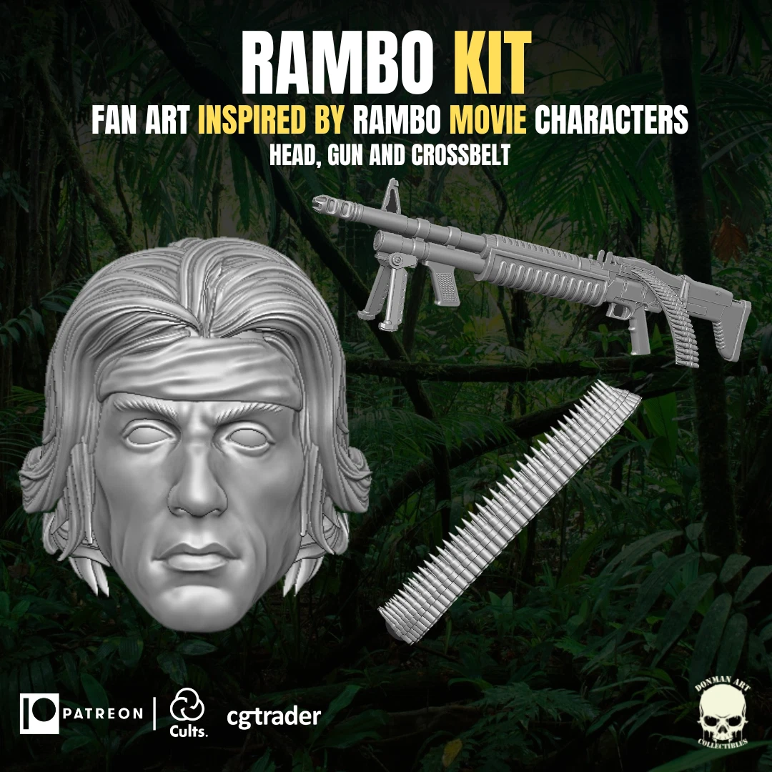 Rambo 4 Gun
