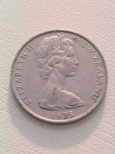 New Zealand 20 Cents 1975 Elizabeth II Kiwi Coin Kayihan Coins T144 | eBay