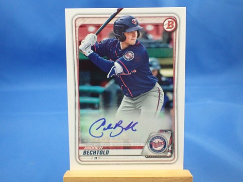 Andrew Bechtold Bowman Prospects 2020 Autograph Auto PA-AB | eBay