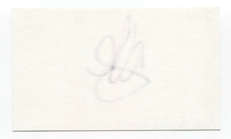 Incubus - Jose Pasillas Signed 3x5 Index Card Autographed Signature ...