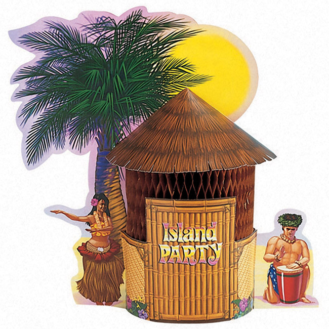 Luau Party Clip Art Tiki