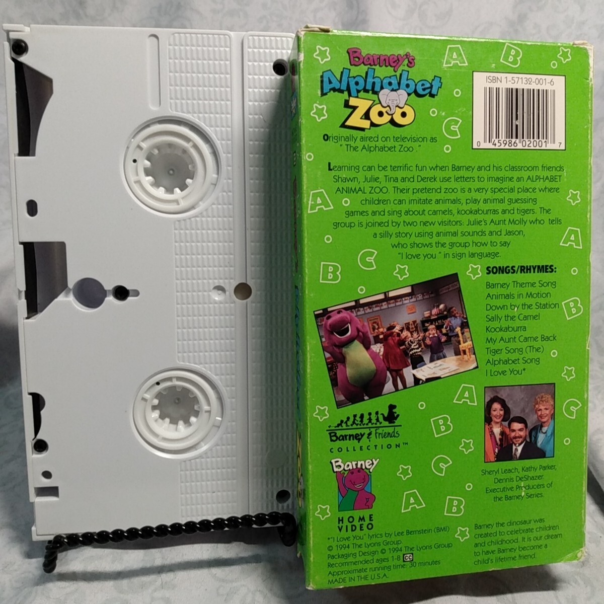 Barney - Barneys Alphabet Zoo (VHS, 1994) Barney And Friends Collection ...