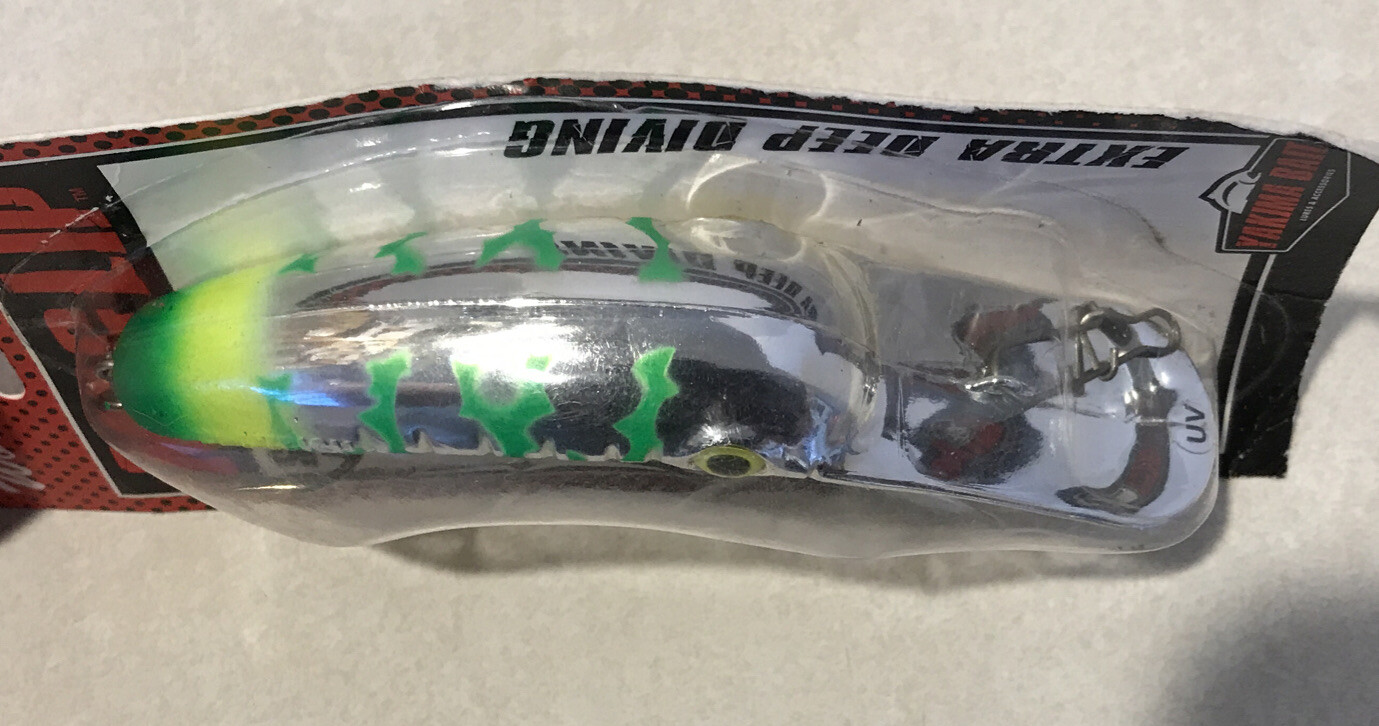 MAG LIP 4.5 UV Yakima Bait Co. GRINCH Fishing Plug Lure Salmon ...
