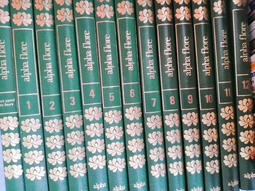 Collection 13 livres alpha flore : Encyclopédie des plantes, fleurs et ...