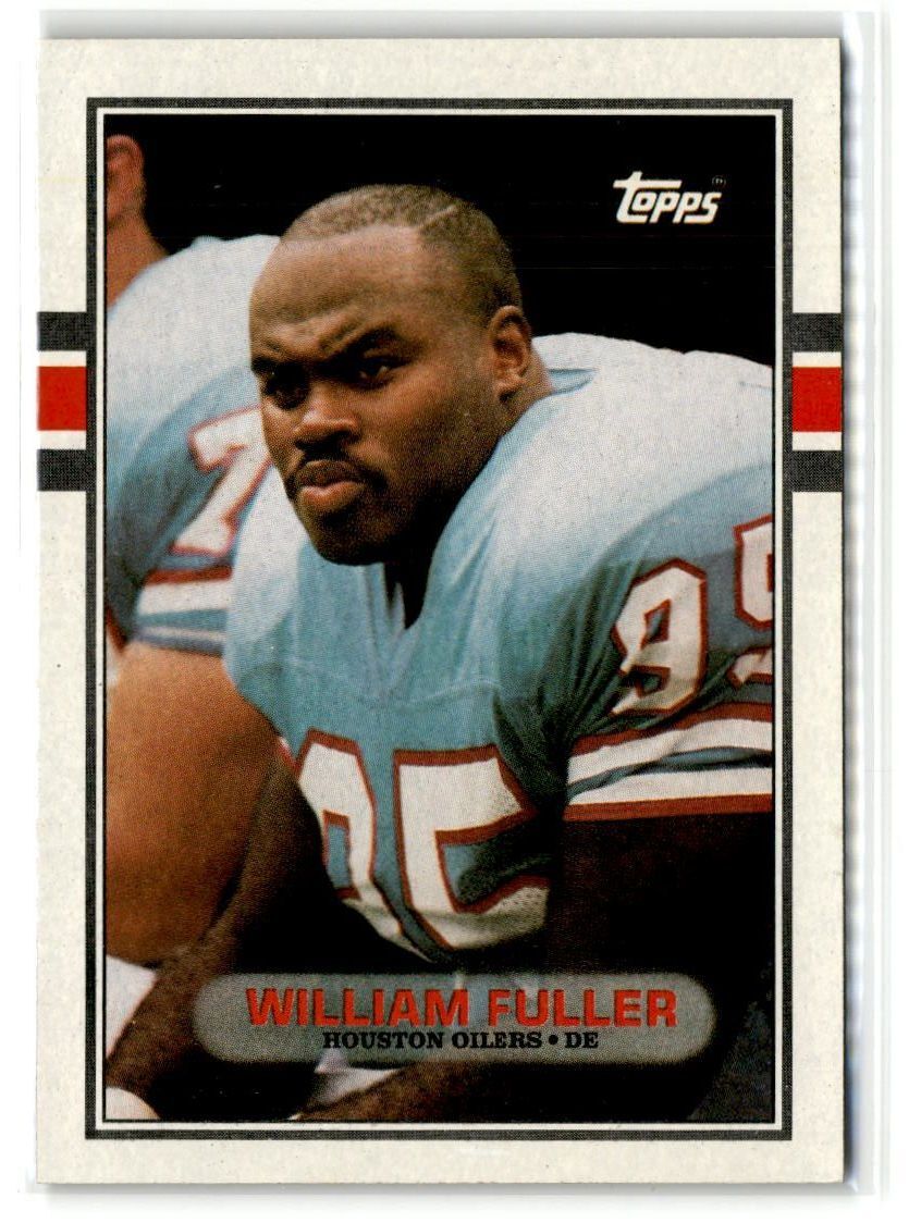 1989 Topps FOOTBALL #104 William Fuller Rookie Houston Oilers | eBay