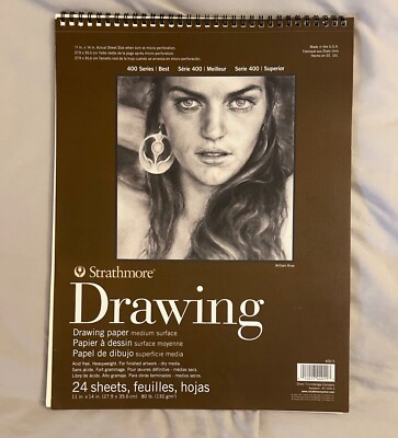 Strathmore Medium Drawing Spiral Paper Pad 11X14-24 Sheets 11x14 | eBay