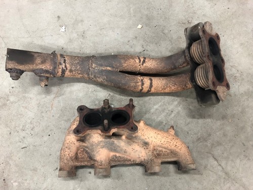 VW CORRADO GOLF MK2 RALLYE 1.8 8V G60 CAST EXHAUST MANIFOLD FLEXI ...