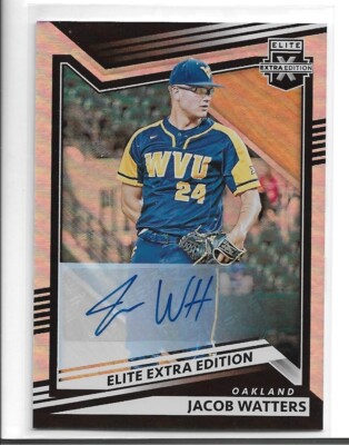 2022 Elite Extra Edition Signatures #124 Jacob Watters Auto | eBay