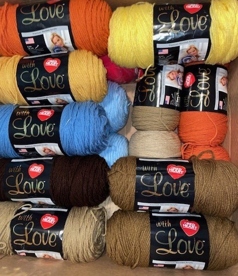 Red Heart Yarn Color Chart