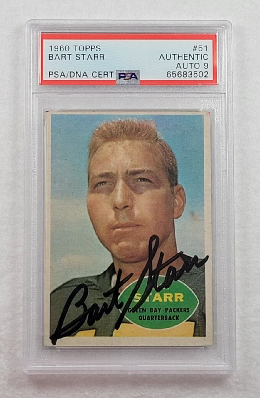 Bart Starr | Autographed Football Memorabilia & NFL Merchandise