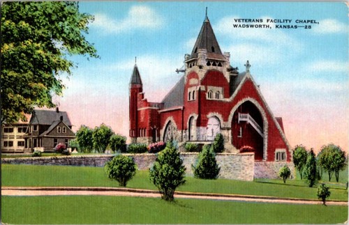 Wadsworth - Leavenworth Kansas KS : CHURCH SCENE j/02 BA1385 | eBay