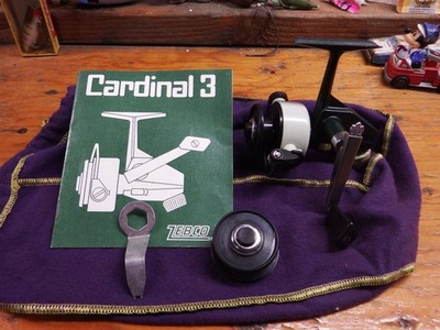RARE ZEBCO CARDINAL 3 SPINNING REEL | eBay