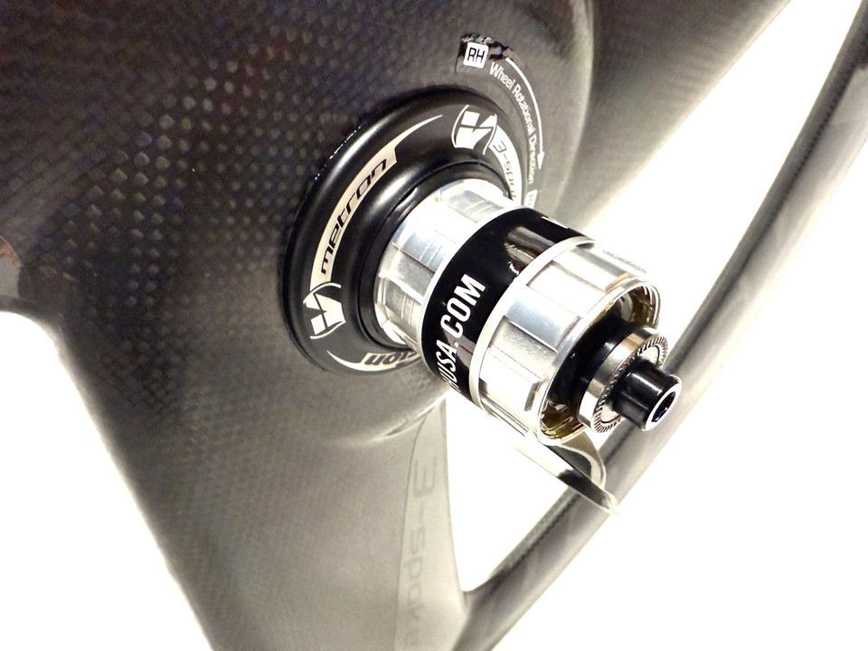 Vision 3-Spoke 700c Tubular Rear Bike Wheel Rim Brake QR HG 10/12 Speed ...