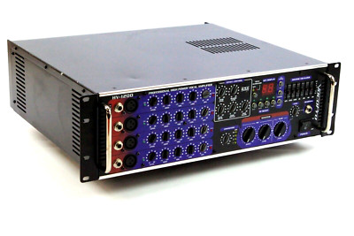 Vocopro HV-1200 1200 Watt Powered Mixer / Karaoke Mixing Amplifier w ...