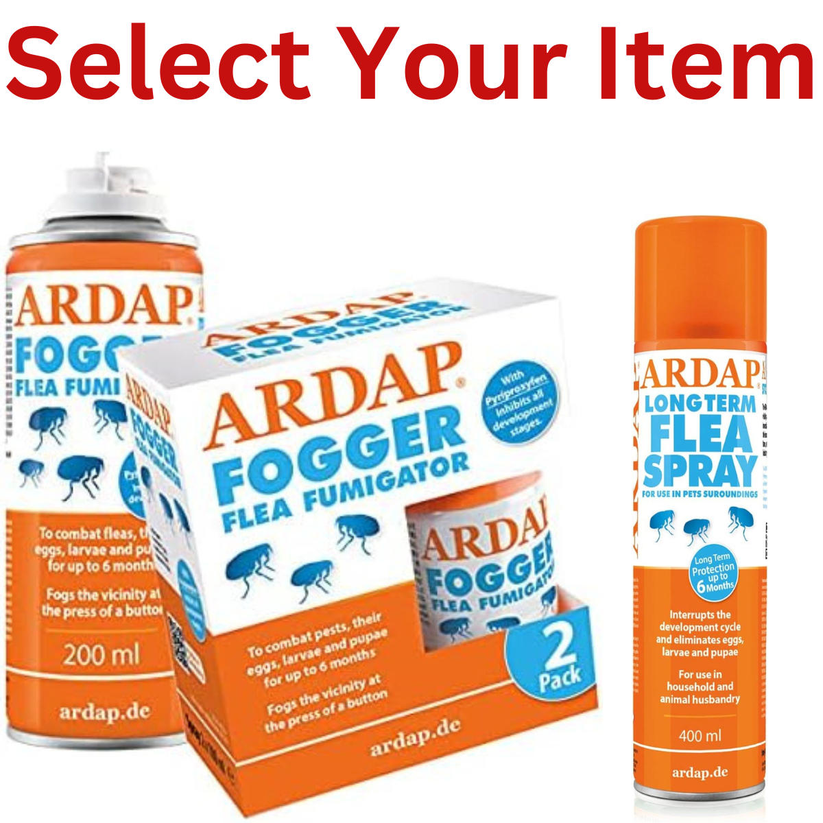 Ardap Fogger Flea Fumigator 200ml for sale online | eBay UK