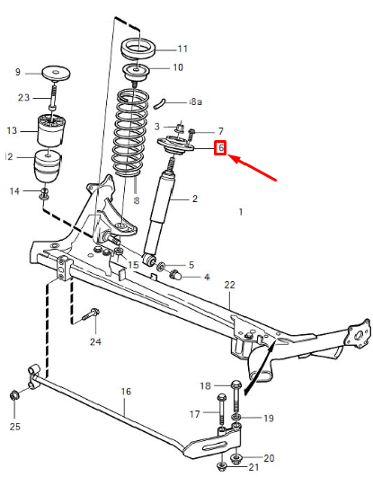 VOLVO S70 Rear Suspension Strut Support Plate 9461524 NEW GENUINE | eBay