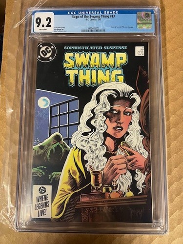 Saga of the Swamp Thing #33 DC Comics 1985 CGC 9.2 House of Secrets #92 ...