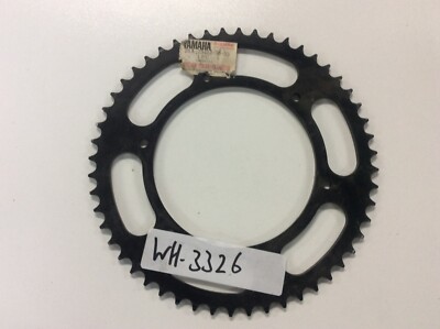 GENUINE YAMAHA PARTS REAR SPROCKET 52T IT250 83-84 IT490 83-84 26A ...