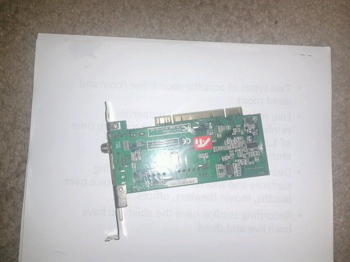 ATI 1029520102 TV Wonder Pro Tuner Card TESTED | eBay