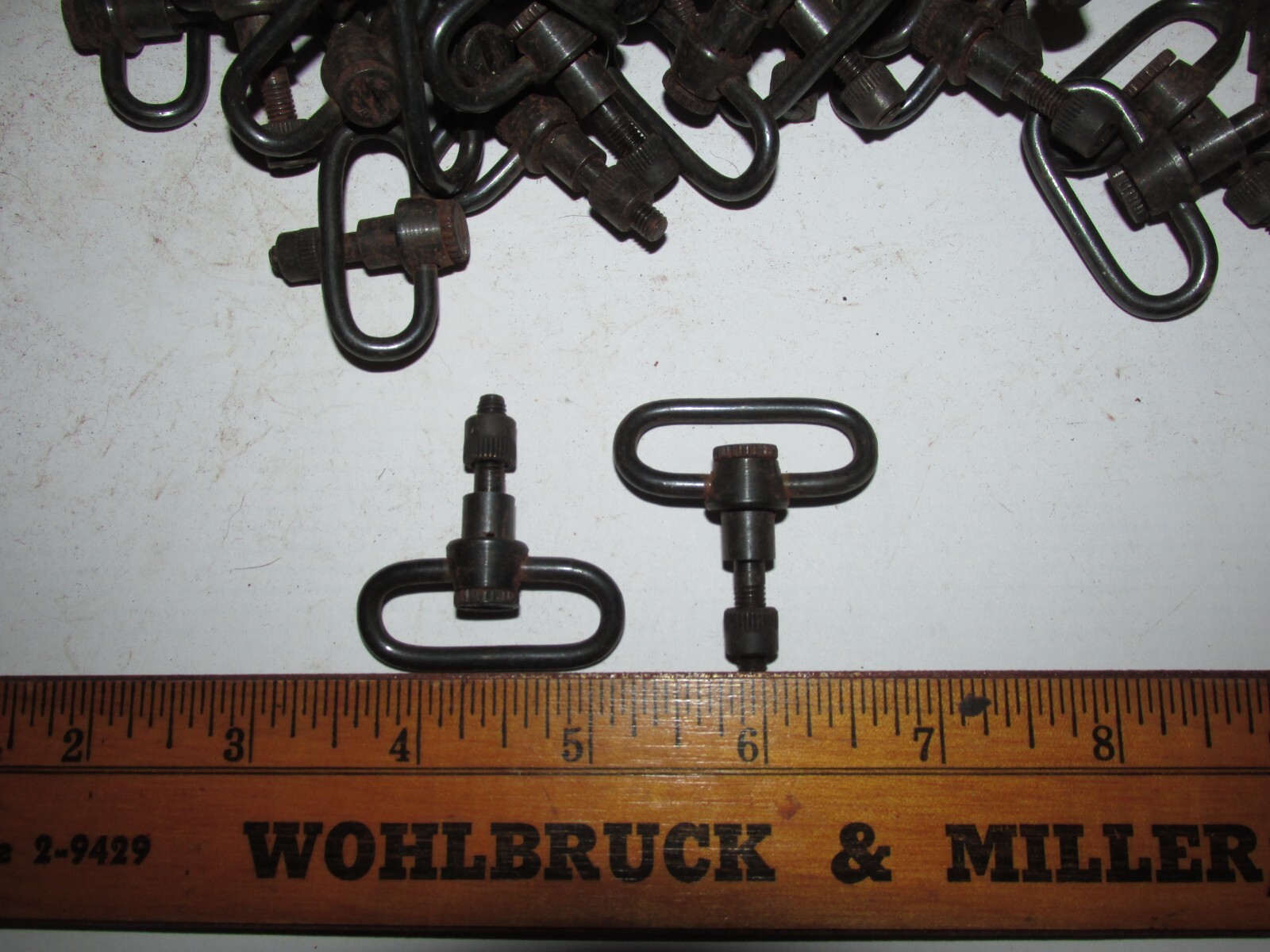 ONE PAIR Early Vintage Sling Swivel Winchester and other 1940,PAT ...