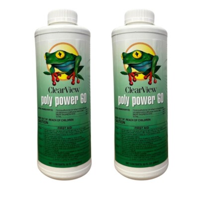 Oreq Clearview PolyPower 60 32 oz | CVLPPQT12 (2 Pack) | eBay