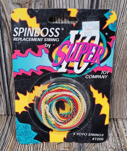 Super Yo Spinboss Yoyo - Pack of 5 100% Cotton Yo-Yo Replacement ...