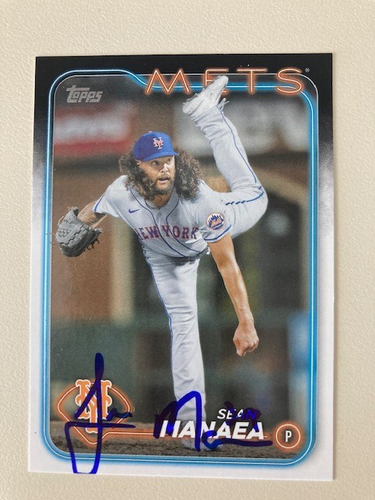 NY Mets Autograph - Sean Manea - 2025 Topps | eBay