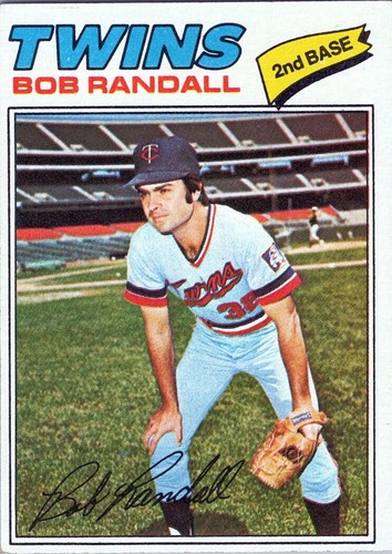 1977 Topps #578 Bob Randall Minnesota Twins EX | eBay