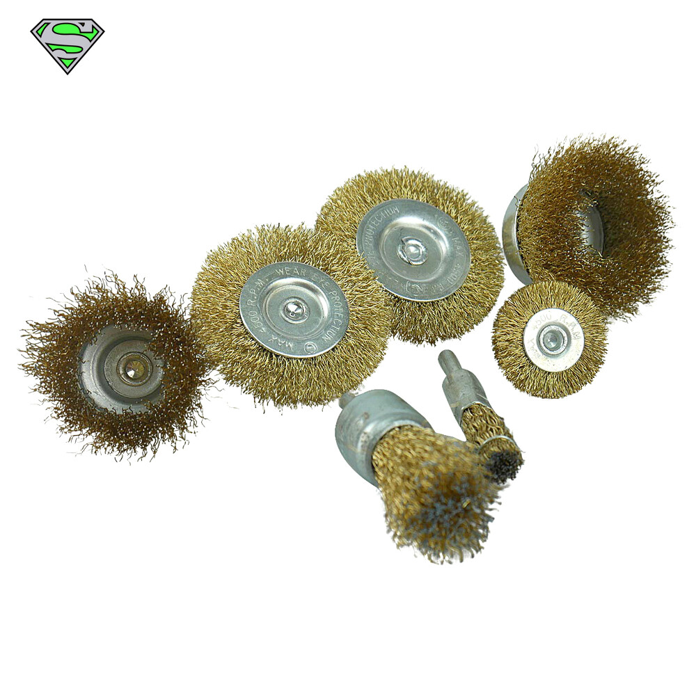 Wire Wheel Drill Attachments (30 Piece Set x 1/4" Shank) | eBay Australia