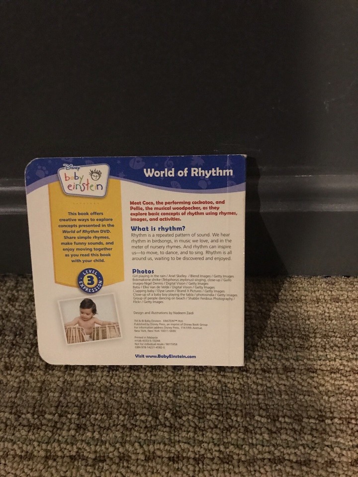 Baby Einstein World Of Rhythm Book | eBay