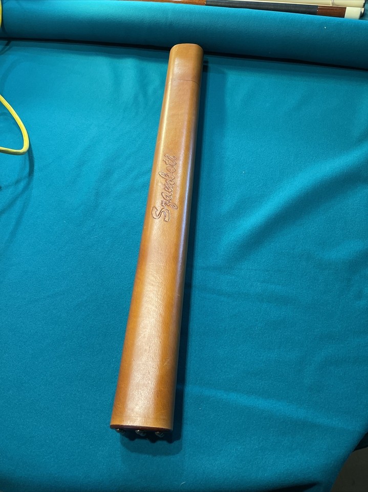 Centennial Pool Cue Case With Szamboti Engraved On The Side. 1X2 ...