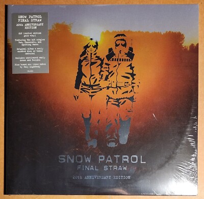 Snow Patrol - Final Straw - New 2 LP 20th Anniversary Edition Gold ...