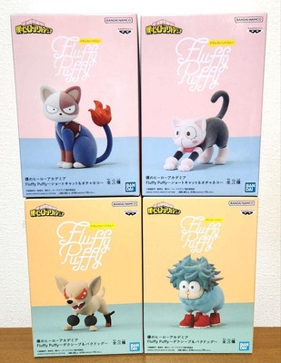 My Hero Academia Fluffy Puffy Bakugo Midoriya Ochako Todoroki Cat ...