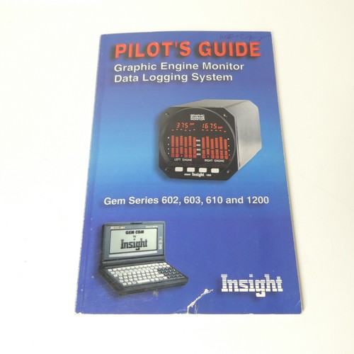 Pilot’s Guide Graphic Engine Monitor Data Logging System Gem 602 603 ...