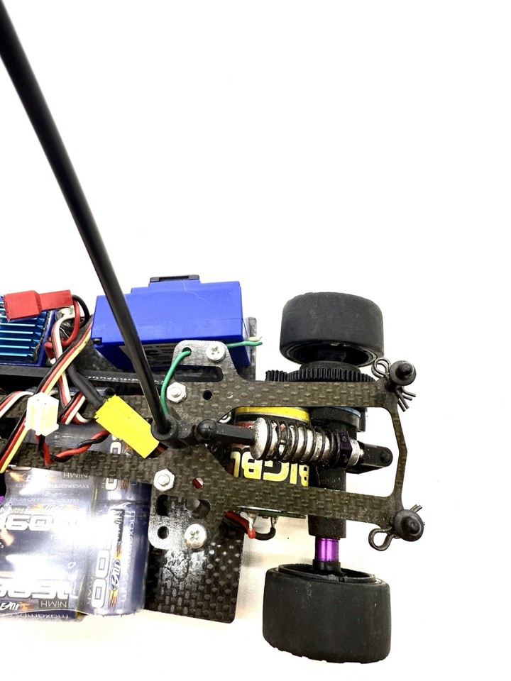 HPI Micro RS4 Corvette 1/18 4WD Upgraded Carbon LRP RTR | eBay