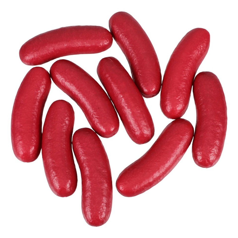 20 Pcs Lifelike Sausage Simulation Artificial Food Props Plastic Food ...