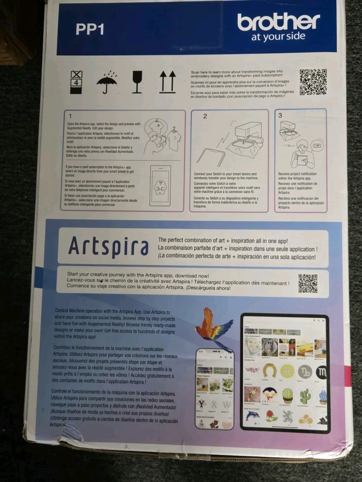 Brother Skitch PP1 Single Needle Embroidery Machine - BRAND NEW FACTORY SEALED! | eBay