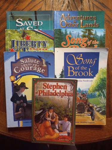 A Beka Books Homeschool Elementary 4th Grade Reading Program Lot of 7 ...