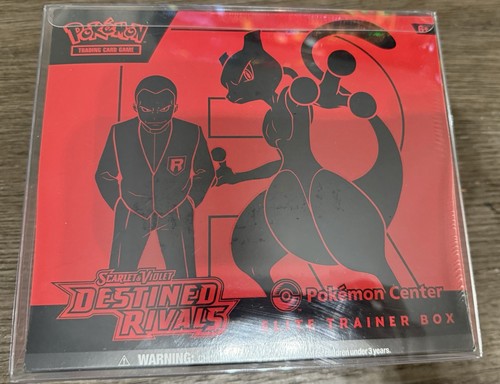 Pokemon Destined Rivals Sealed ETB PC Exclusive - Display Protector ...