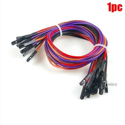 25Pcs Awg 24Awg 2.54MM Dupont Jumper Wire 25Cm Cable Line 1P-1P Pin ...