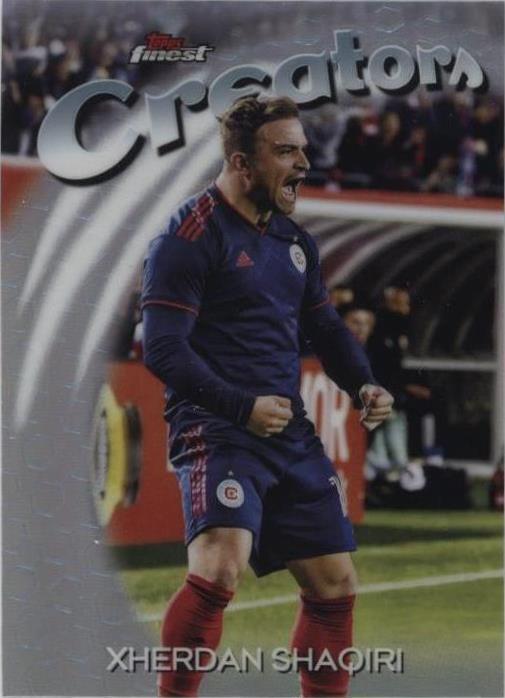 2023 Topps Finest MLS - 1997 Topps Finest Creators Xherdan Shaqiri #97 ...
