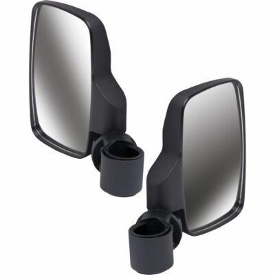 Quadrax 59-16201 Side View Mirror Set w/Clamps Folding for 1.75 - 2 ...