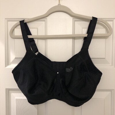 Hanes Just My Size Wireless Bra Women’s 40DD RN15763 Black NWOT | eBay