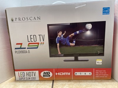 Proscan PLED1960A-H 19” LED TV, Super Slim Edge | eBay